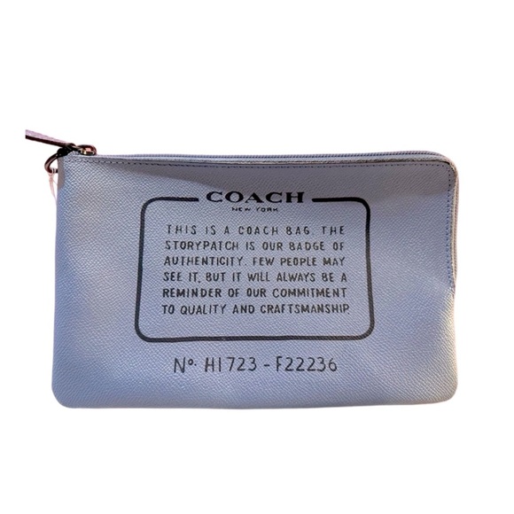 Coach | Bags | Rare Coach Origin Story New York Travel Cosmetic Clutch ...